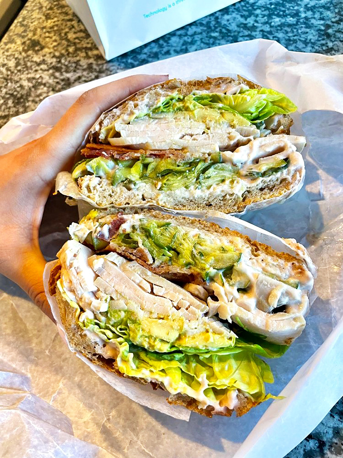 This sandwich doesn't just satisfy hunger&mdash;it creates memories. Turkey and egg combine in a breakfast-meets-lunch creation that deserves its own holiday.