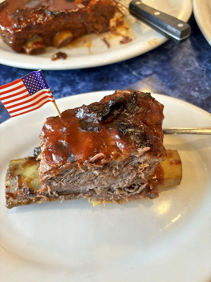 These short ribs aren't just fall-off-the-bone tender&mdash;they've already fallen, surrendered, and raised a tiny American flag in delicious defeat.
