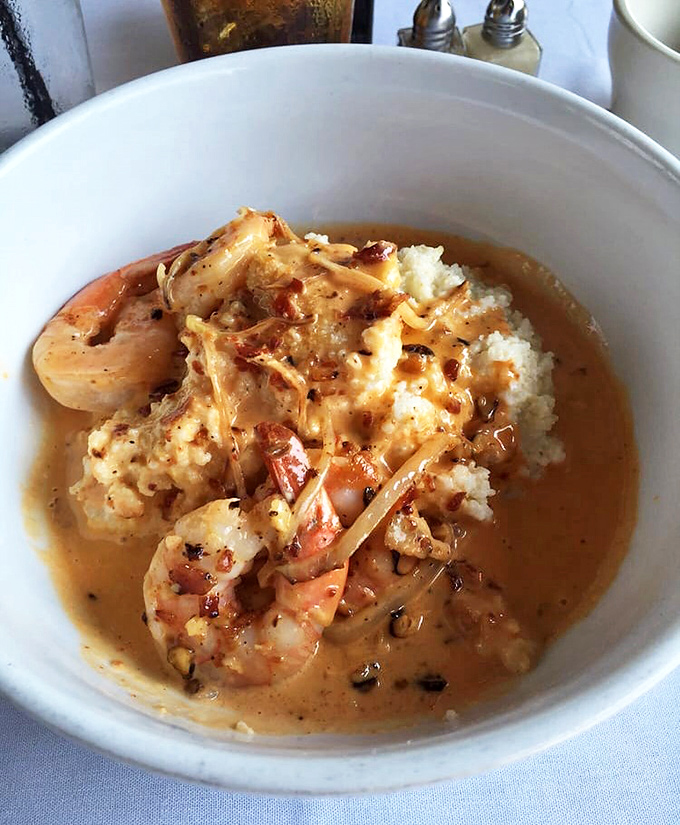 Shrimp and grits that would make a Southerner weep with joy&mdash;creamy, rich, and proof that comfort food can also be sophisticated.