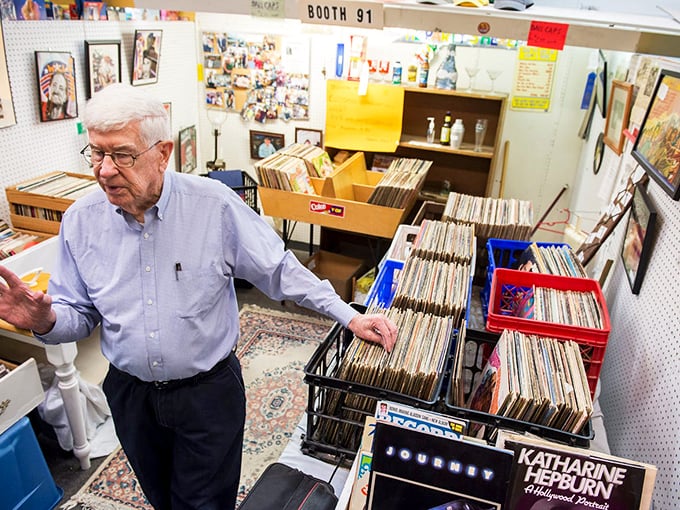 The vinyl wizards of Eastbrook know their records like sommeliers know wine. Their booths are time capsules of musical history.