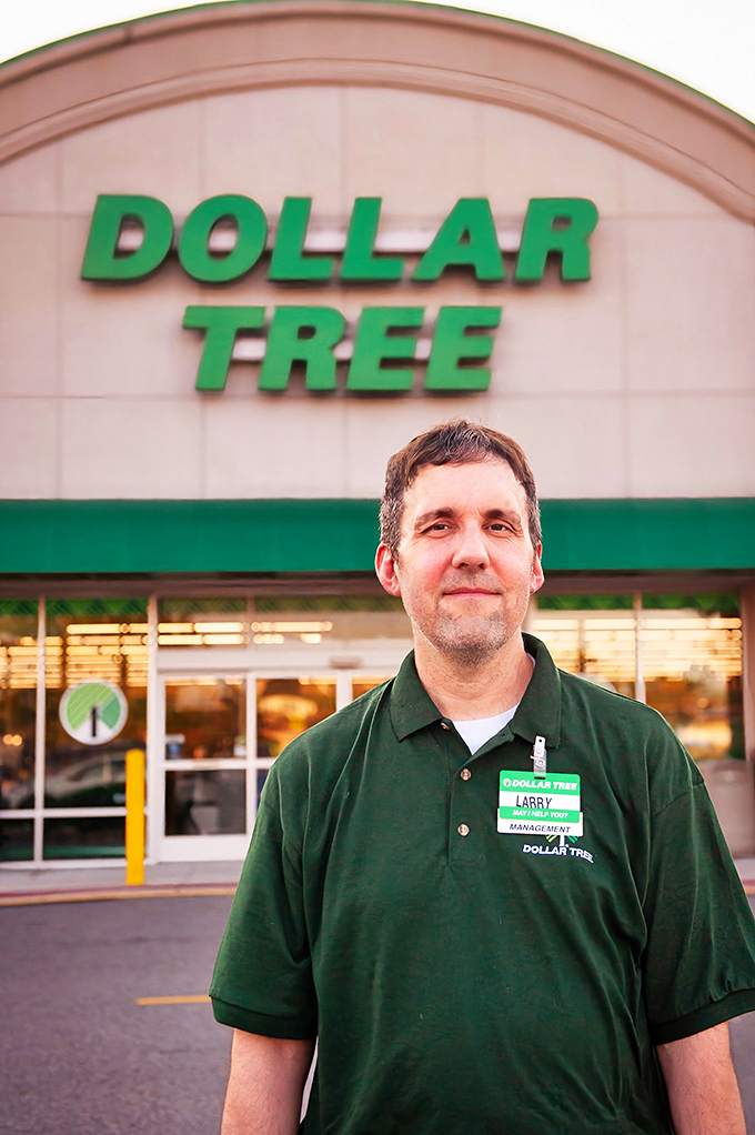 The friendly faces of Dollar Tree staff often become familiar to regular shoppers, creating a community feel in this temple of thrift.