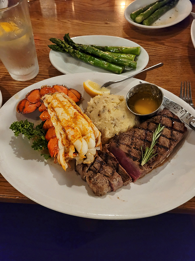 Surf meets turf in perfect harmony&mdash;a marriage of steak and lobster that makes you wonder why you'd ever order just one protein again.
