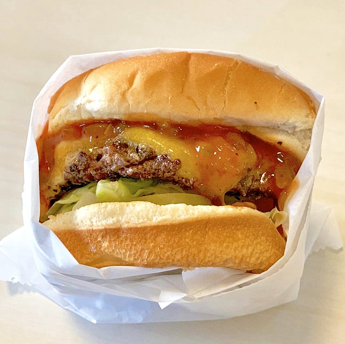 Behold the Steakburger in all its glory &ndash; the perfect ratio of meat to cheese to sauce, like a mathematical equation that equals pure satisfaction.