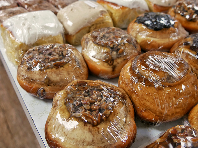 These sticky buns glisten with caramelized promise. Not just breakfast&mdash;they're an edible alarm clock worth waking up for.
