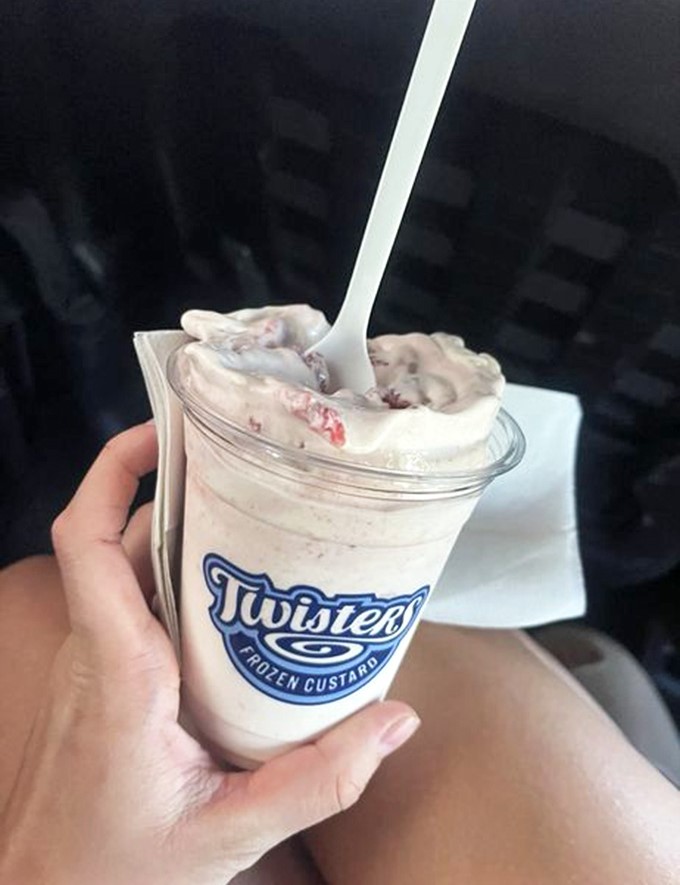 A sundae that belongs in the MoMA&mdash;vanilla and chocolate custard with hot fudge creating an abstract expressionist masterpiece you can eat.