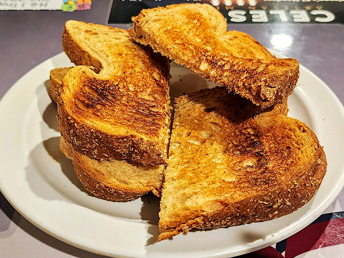 Golden-brown toast that's achieved that perfect balance &ndash; crisp enough to hold up to butter, yet soft enough to remind you of simpler times.