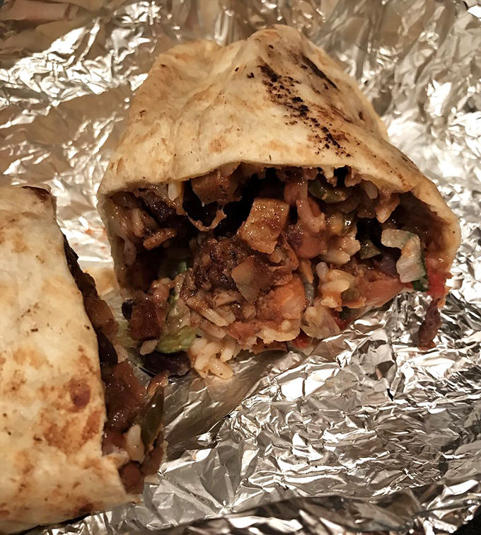 Peek inside this tortilla treasure chest to discover a bounty of perfectly seasoned fillings &ndash; proof that the best surprises come wrapped in flour.