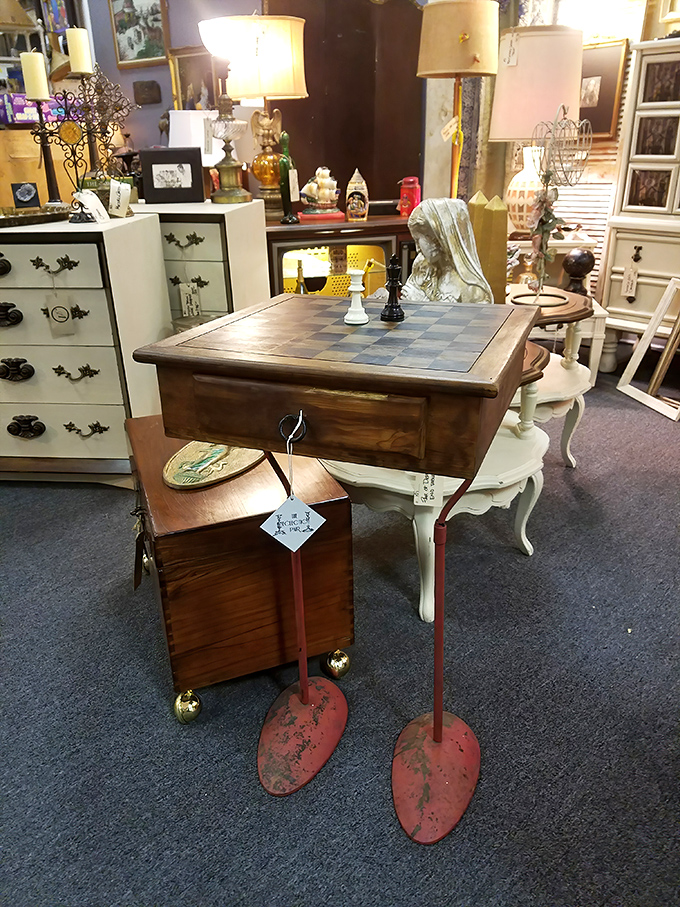 That chess table isn't just furniture&mdash;it's waiting for its second act in your living room, ready to host generations of family game nights. 