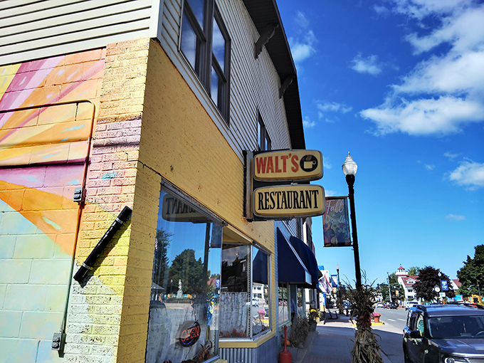 Walt's Restaurant&mdash;where the sign promises simple food done right, and generations of locals confirm it delivers.