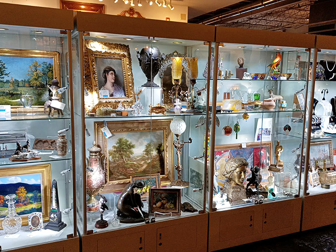 A cabinet of curiosities that would make Wes Anderson nod appreciatively while planning his next meticulously symmetrical film scene.