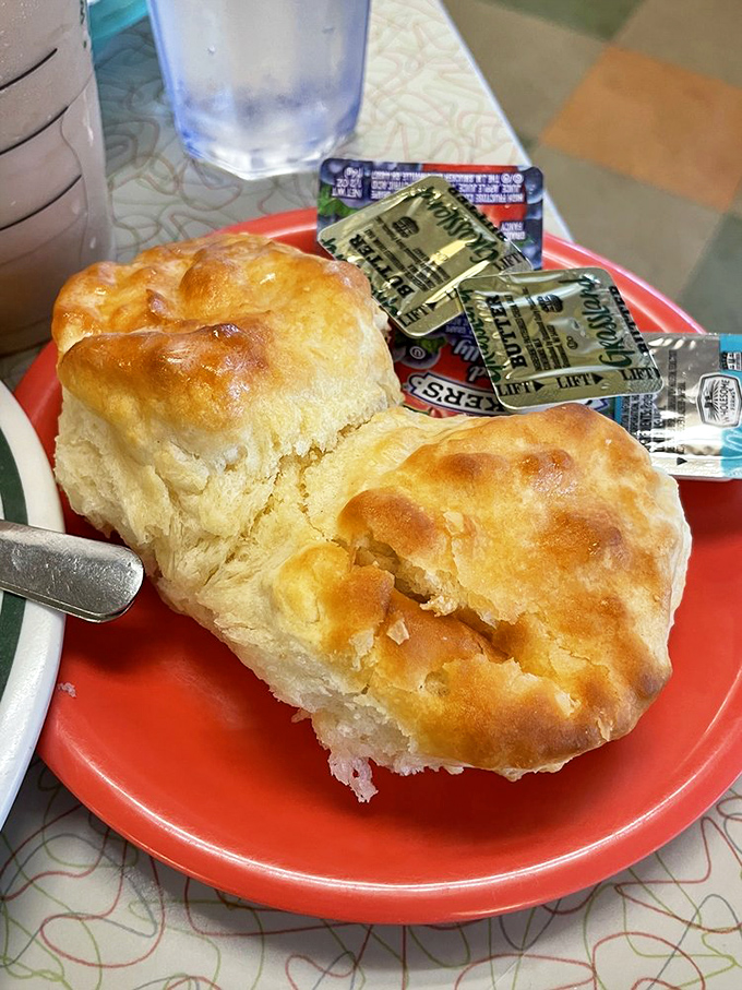 These aren't just biscuits; they're golden-topped clouds of Southern heritage that make Yankees weep with jealousy. Worth every delicious calorie.