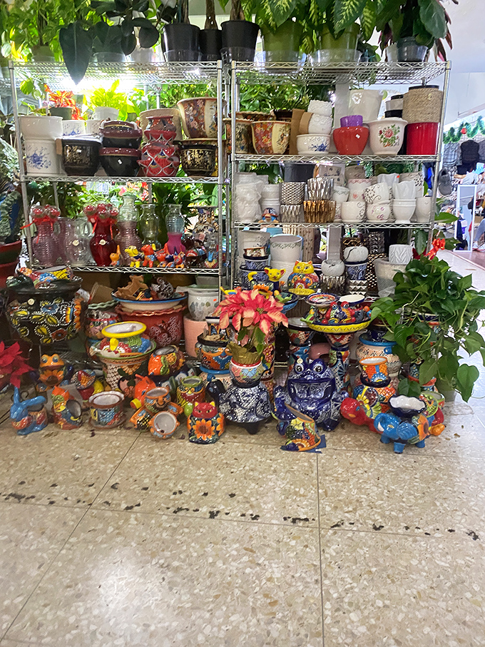 Handcrafted ceramic pots and planters showcase artisan skills that turn any space into a garden oasis. 