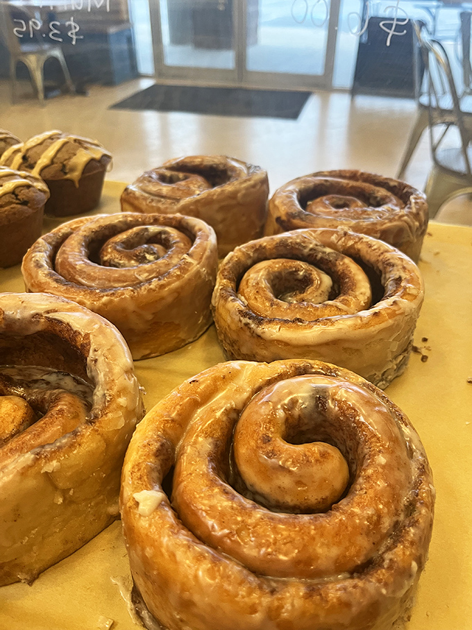 Cinnamon rolls that look like they've been working out&mdash;buff, bronzed, and guaranteed to make you swoon at first bite.