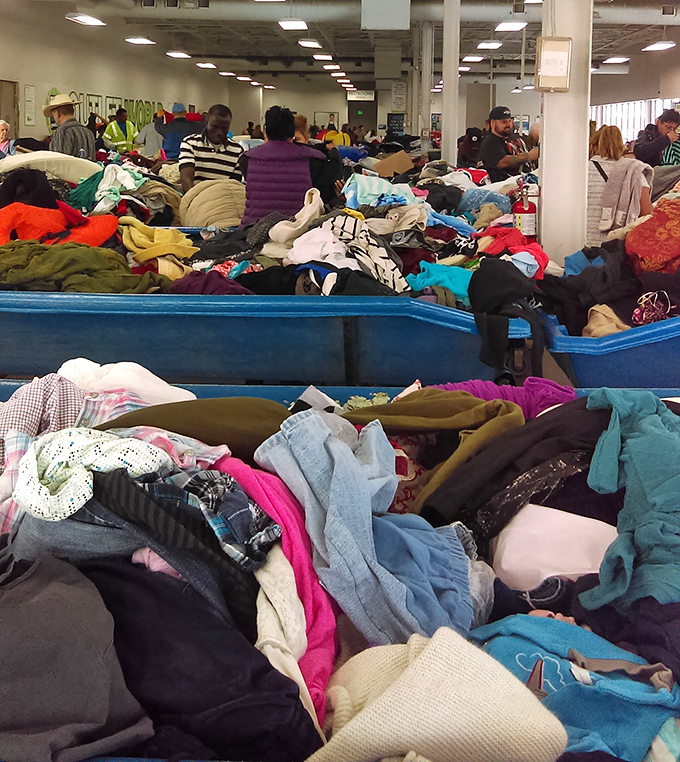 The textile treasure trove where fashion archaeologists unearth everything from last season's trends to genuine vintage gems.