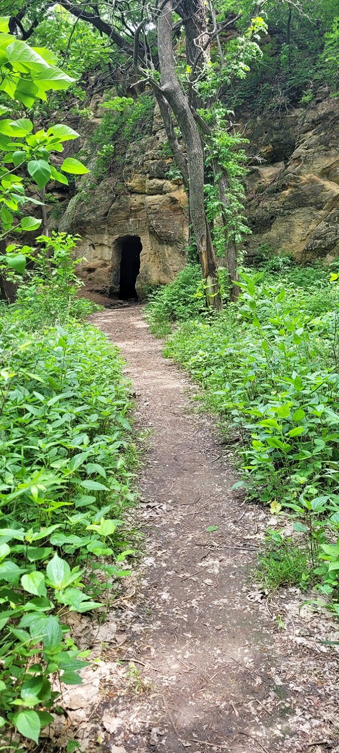 This doorway doesn't just lead into a cave&mdash;it's a time machine to when shelter meant whatever you could carve from the earth.