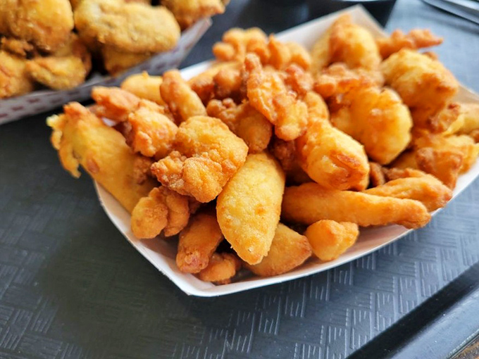 These golden-fried clams could make a New Englander homesick&mdash;crispy, tender, and begging for a squeeze of lemon and good conversation.