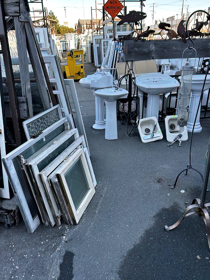 Window shopping takes on new meaning with rows of actual windows. Your home renovation's missing piece is waiting in this architectural salvage goldmine.