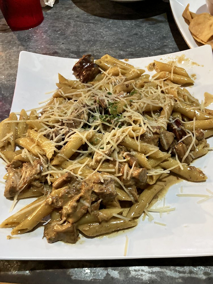 Pasta gets the Cajun treatment with this hearty jambalaya-inspired dish &ndash; where noodles become the perfect vehicle for delivering spicy, savory satisfaction.