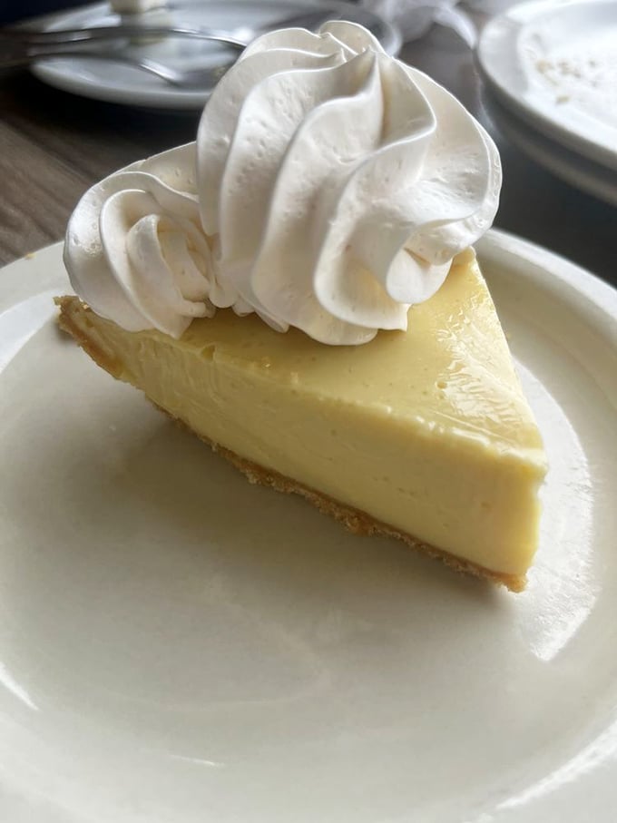 Key lime pie so bright and creamy it could make even the most dedicated chocolate lover temporarily switch allegiances.