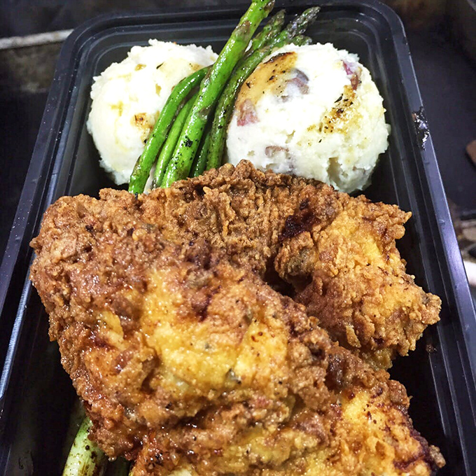 The kind of plate that makes you want to call your mother and apologize for ever complaining about her cooking.