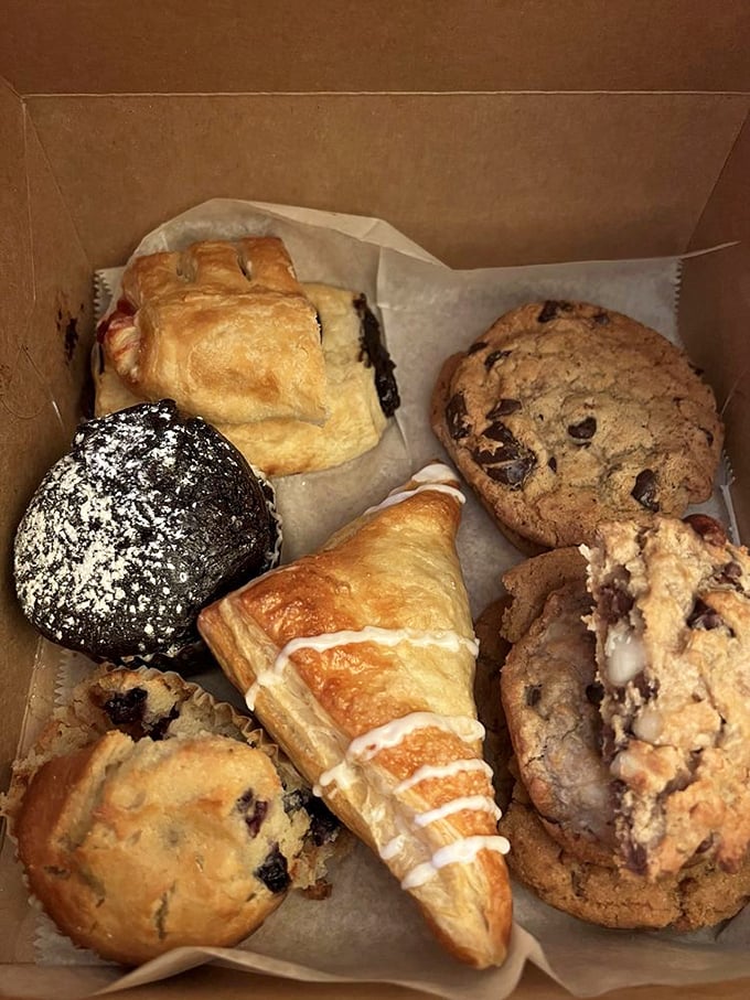 The bakery box that makes car rides home feel like torture&mdash;how dare these pastries smell so good while you're trying to drive?
