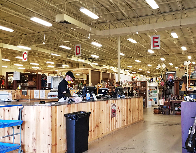 The nerve center of nostalgia operations. Friendly staff members are like museum curators who actually let you take the exhibits home.