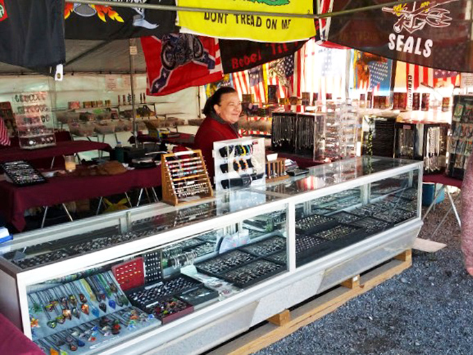 Behind glass cases of gleaming jewelry and collectibles, vendors become curators of America's material past, each with stories to share.