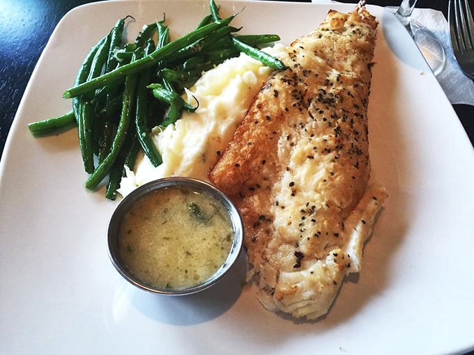 This perfectly cooked walleye proves that simplicity, when executed flawlessly, creates the most memorable dining experiences&mdash;butter sauce for the win!