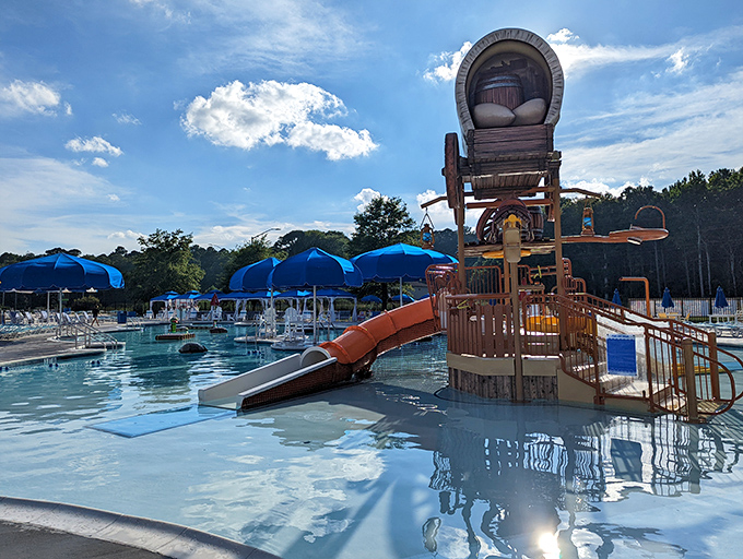 This whimsical water park proves Berlin isn't just about history&mdash;it's where covered wagons meet water slides in the most delightful cultural mash-up imaginable.