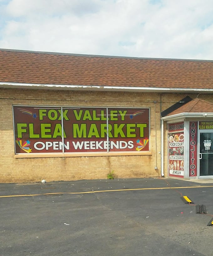 Fox Valley's modest exterior hides a world of weekend wonders inside. Never judge a flea market by its cover!