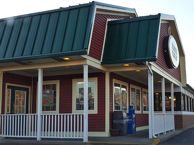 Gino's welcoming porch and classic restaurant styling promise the comfort of pizza traditions that have stood the test of time.