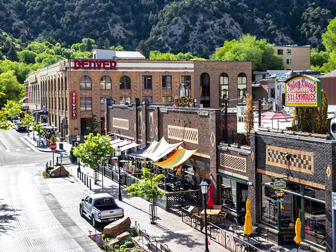 Glenwood Springs' historic downtown nestles between mountains like a postcard come to life&mdash;one that won't break your vacation budget.