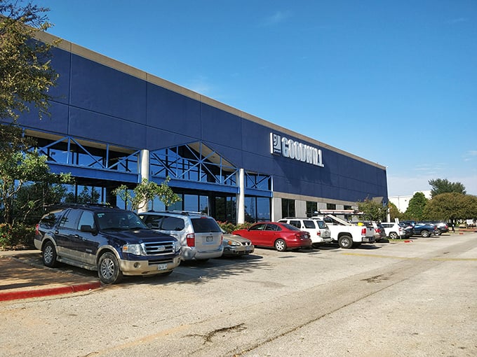 Goodwill's sleek blue building houses what thrift enthusiasts call "the Olympics of secondhand shopping"&mdash;are you ready to compete?