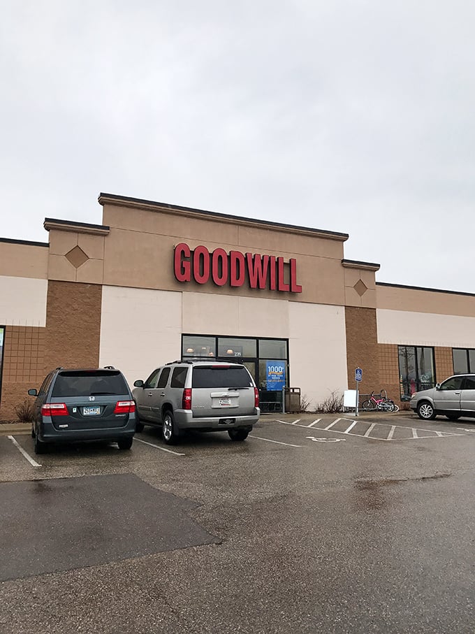 Goodwill's Rochester South location stands ready for thrifting adventures. Where bargains lurk behind every corner!