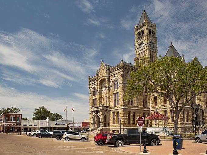 Hallettsville's historic courthouse square anchors a community where your dollar stretches further and neighbors still wave from their porches.