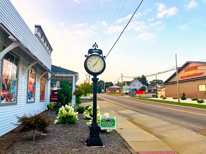 In Kidron, even the pizza joints embrace small-town charm. The calories taste better when they come with a side of nostalgia.