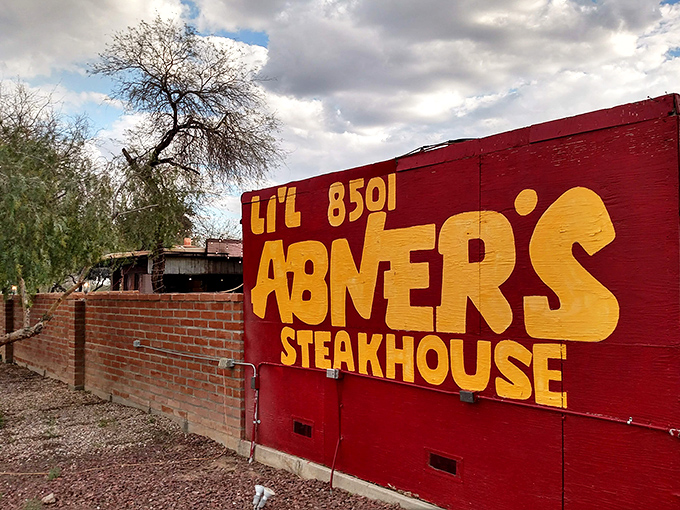 Lil Abner's rustic red exterior isn't trying to impress anyone&mdash;the mesquite-grilled masterpieces inside do all the talking.