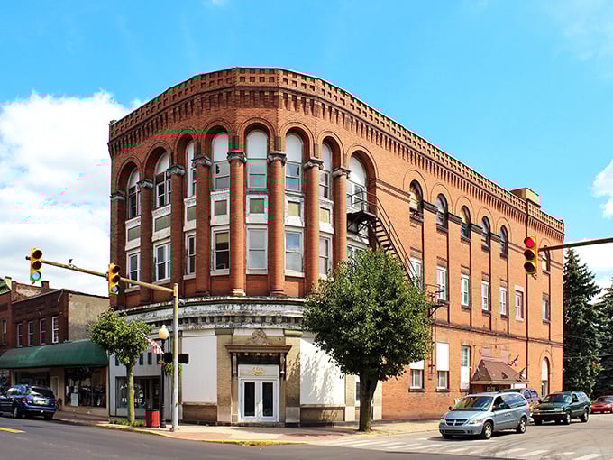Moundsville's impressive architecture tells stories of boom times past, while neighbors keep the community spirit very much alive.