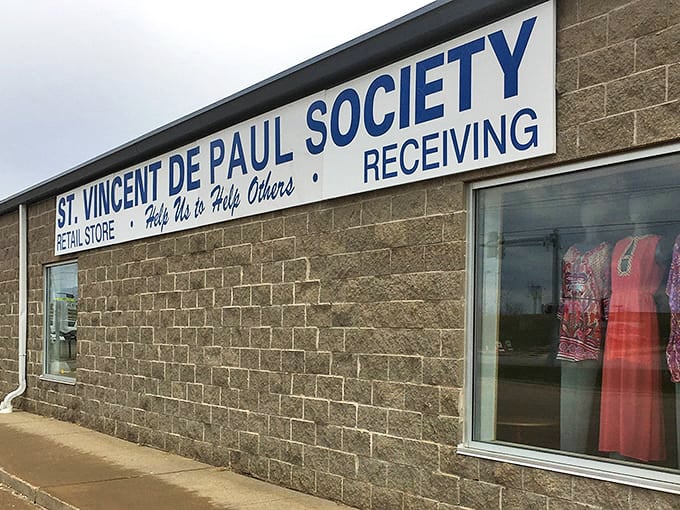 St. Vincent de Paul Society's unassuming exterior belies the carefully curated treasures within&mdash;where shopping and charity beautifully intersect.