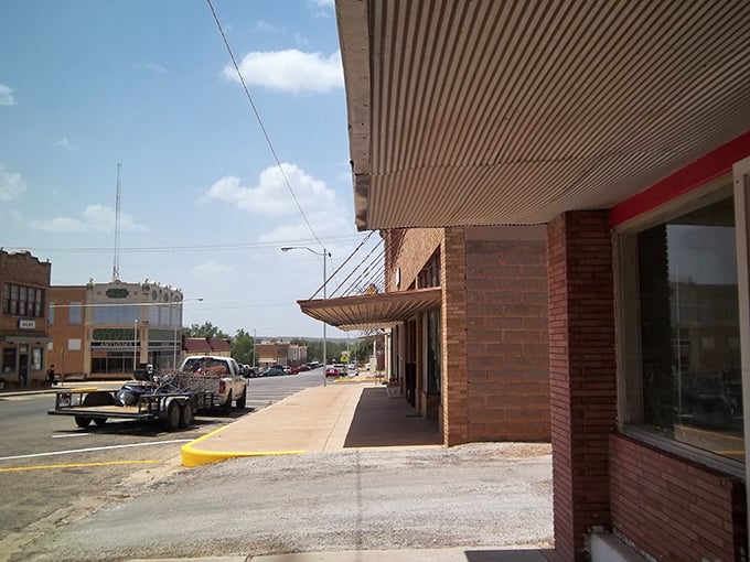 Sweetwater's downtown vista reveals the kind of Texas skyline that makes you understand why people write country songs about small-town horizons.