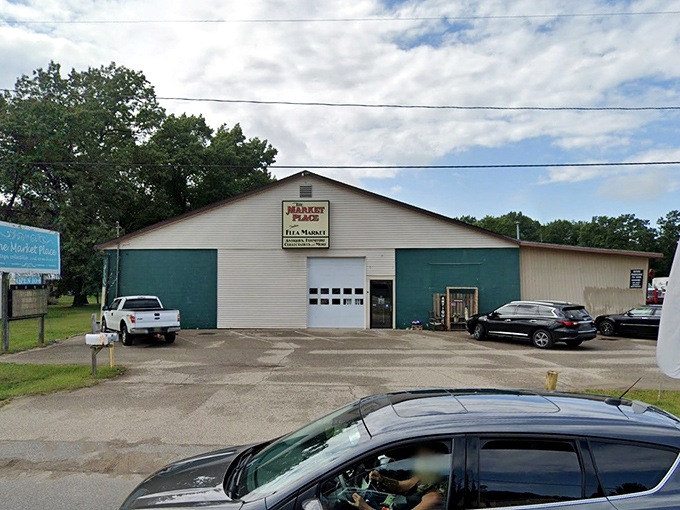 The Market Place: Don't judge this market by its cover! Behind that humble exterior lies a treasure trove of possibilities.