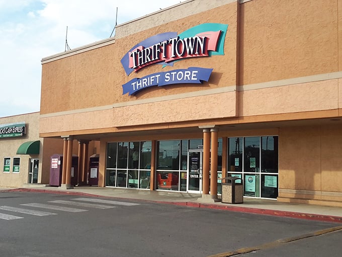 Thrift Town's spacious interior feels like the promised land for dedicated bargain hunters with time to explore.