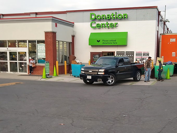 Value Village's donation center buzzes with activity&mdash;yesterday's treasures becoming tomorrow's finds in real time.