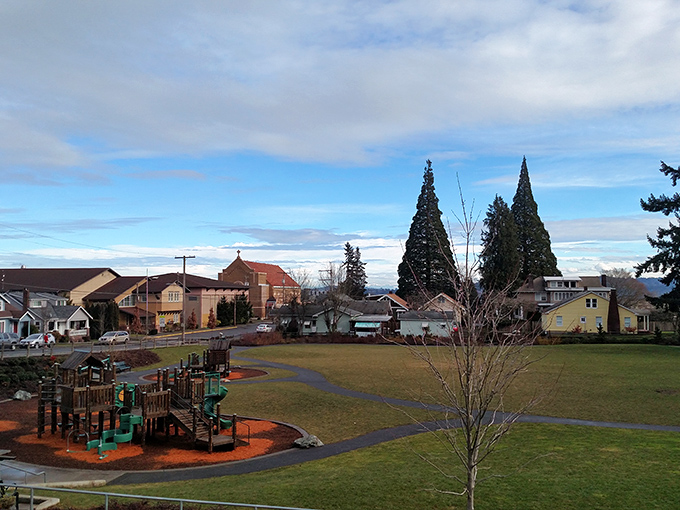 Bremerton's community park offers a slice of Pacific Northwest paradise where families gather for impromptu picnics and memory-making.
