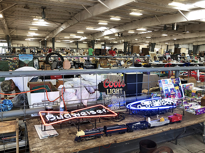 Nostalgia for sale! From vintage signs to childhood toys, Colonel Dick's warehouse of wonders has it all.
