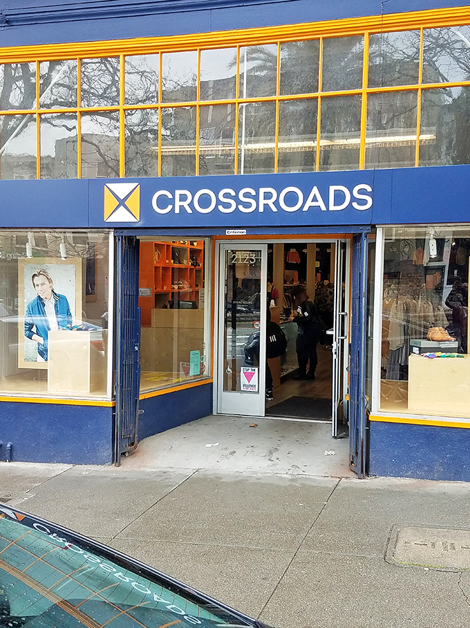 Crossroads Trading: where yesterday's impulse purchases become tomorrow's fashion finds for savvy shoppers.
