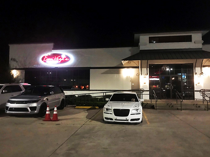 After dark, Desi Vega's transforms into a beacon for those seeking the holy grail of ribeye.