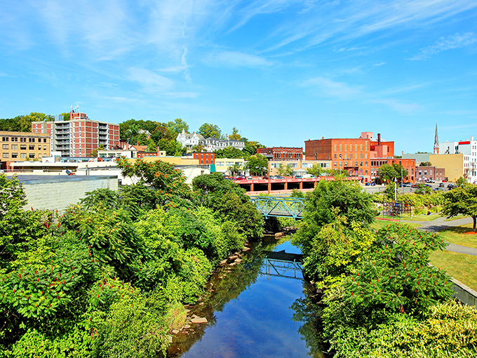 The city spreads across gentle hills, where retirees find both natural beauty and housing costs that don't require a CEO's pension.