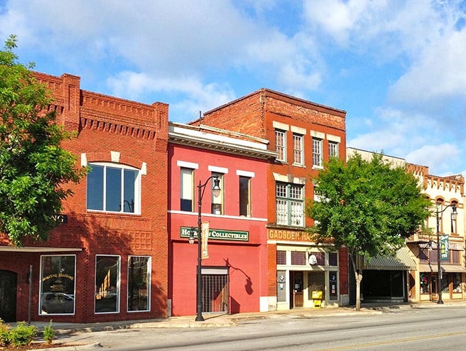 The vintage Rexall sign hints at Gadsden's old-school charm&mdash;a place where your Social Security check goes further than you ever imagined possible.