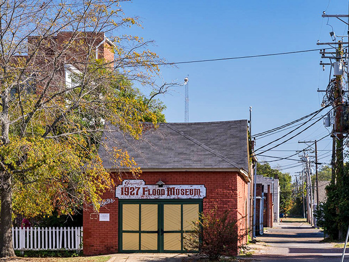 The 1927 Flood Museum stands as a brick testament to Greenville's resilience &ndash; a community where history runs deep but living costs don't.